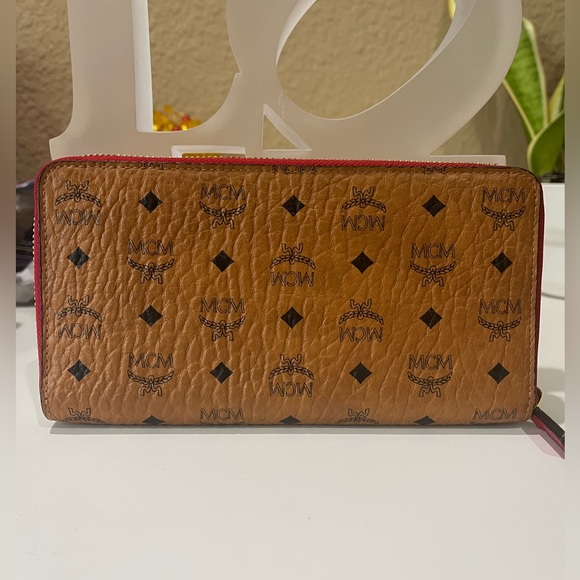 MCM | Bags | Mcm Long Zippered Wallet | Poshmark